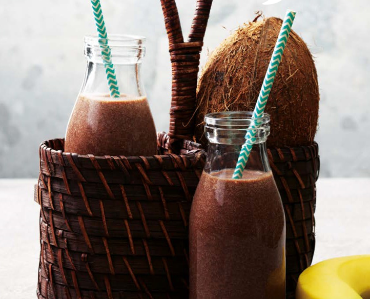 BATIDO DE COCO, BANANA E CACAU - My Food My Future